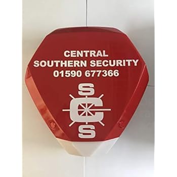 2 x Dummy Alarm Boxes with LED Light: Amazon.co.uk: DIY & Tools