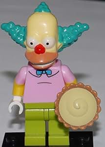 The Simpsons Lego Mini Figure Krusty The Clown: Amazon.co.uk: Toys & Games