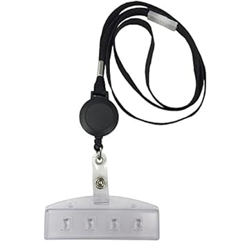 Entry Swipe ID Card Holder - Door Pass Card Holder Badge Holder (1 ...