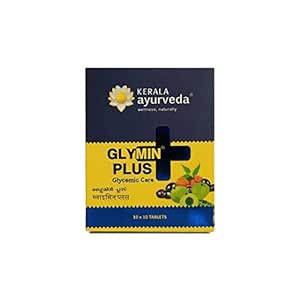 Buy Kerala Ayurveda Glymin Plus Tablet - 100 Count Online at Low Prices ...