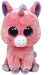 TY 36132 36132-Fluffy-Löwe mit Glitzeraugen, pink