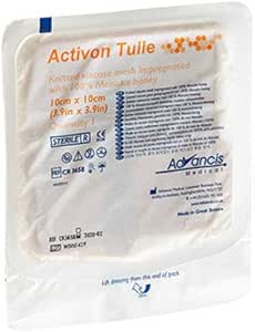 Activon Tulle Gauze Dressing Impregnated with Activon Manuka Honey ...