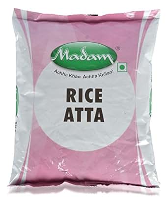 Madam Flour - Rice Atta, 500g Pack: Amazon.in