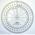 Tarquin Circular Protractors - Pack of 10 Flexible 90mm 360 Degrees ...