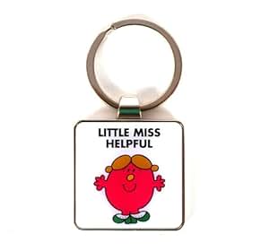 Mr men - Little Miss Helpful Metal Keyring: Amazon.co.uk: Electronics