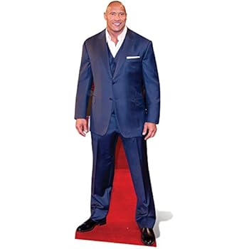 Dwayne"The Rock" Johnson Life Size Cutout: Amazon.co.uk: Kitchen & Home