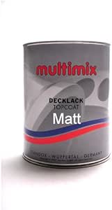 STANDOX RAL 7048 Perlmausgrau Matt *2K METALLSCHUTZLACK 2 in 1 *U17048M ...