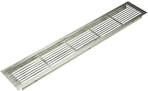 Kitchen/Bedroom Vent Grill/Air Grate Plinth/Worktop Heat 500 x 86 mm ...