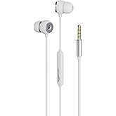 Portronics Conch Beta Wired in Ear Earphones with Mic, 1.2m Tangle Free ...