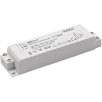 Halogen Trafo Self ET60T-2 (10 - 60VA) 60VA 60W klein elektronisch Transformator: Amazon.de ...