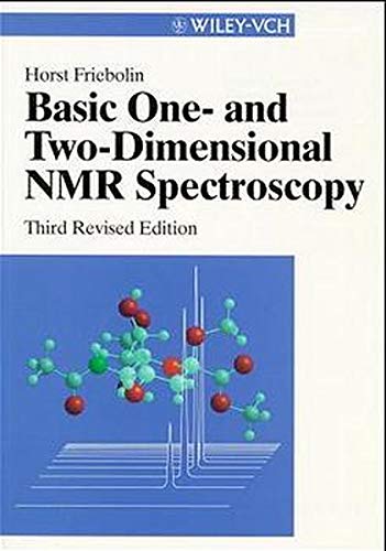 Buy Basic One– and Two–Dimensional NMR Spectroscopy Book Online at Low ...