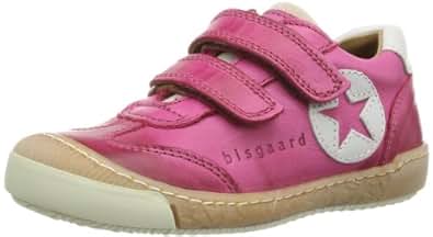 Bisgaard Unisex-Kinder Schuh mit Klettverschluss Hausschuhe 14 Pink, 35 ...
