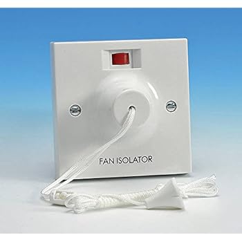 16 Amp Double Pole Pull Switch With Neon: Amazon.co.uk: DIY & Tools