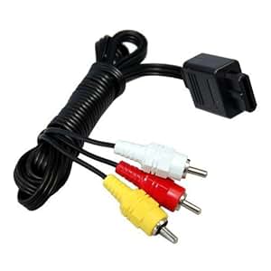 HQRP AV Cable Multi Out Connector RCA for Nintendo 64: Amazon.co.uk ...