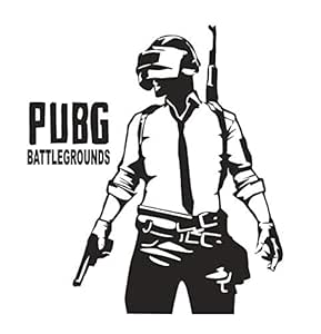 Buy Sticker Hub PUBG Battleground Decorative Wall Sticker for Living ...