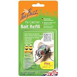 The Buzz Fly Catcher Bait Refill with Super Effective Insect Attractant ...