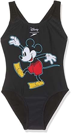 Speedo Girls' Disney Mickey Mouse Swimsuit: Amazon.co.uk: Clothing