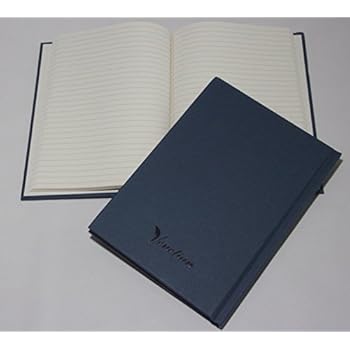 New A4 Hardback Notebook Note Book Pad Ruled Feint Lined 160 Pages 80 ...