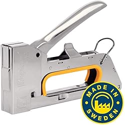 Rapid R23 Staple Gun - Chrome + Rapesco Galvanised Staples 13/8 mm ...