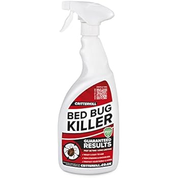 CritterKill Professional Bed Bug Killer Spray | Guaranteed Results ...
