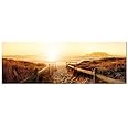 PANORAMA BILD 150x50cm (Strand Steg Meer Nordseestrand) Wandbilder Bilder EXKLUSIVES ...