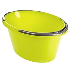 Large 50 Litre Laundry Bucket With Handles (Green): Amazon.co.uk ...