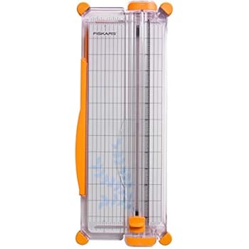 Fiskars SureCut Deluxe Craft Paper Trimmer, 12-Inch Cut Length ...