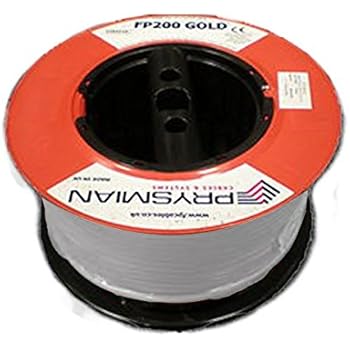 100m Prysmian FP200 Gold 2 Core 1.5mm PH120 Enhanced Fire Alarm Cable ...