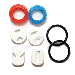 Replacement Ceramic Tap Cartridge Repair Kit includes Disc,Silicone ...