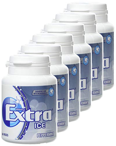 Wrigley's Extra Ice Peppermint Sugarfree Chewing Gum 46 Pieces (Pack Of ...