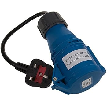 PAT Testing Adaptor 240v UK 13amp Plug to 240v 32amp 3 Pin 240v Socket ...