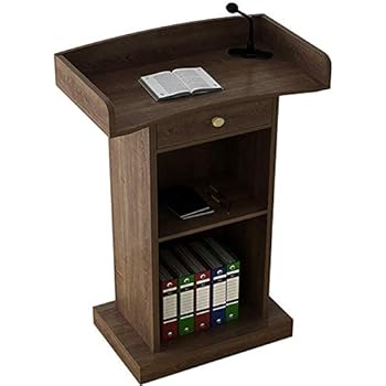 Kerafactum Rednerpult Stehpult Rednerstation Podium Kanzel Holz mit ...