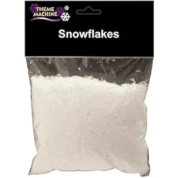2 x 140g Bags Decorative Artificial Snow Christmas Snowflakes Fake Snow ...