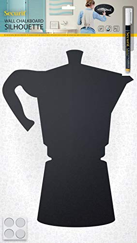 (TG. 40x30) Securit Lavagna  - 1 Pennarello bianco - 4 Adesivi a strappo - NUOVO