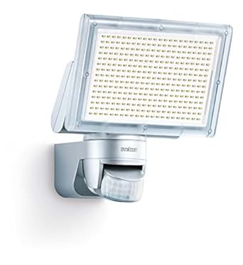 Steinel LED Floodlight XLED Home 3 silver- NEW 4000K, 20 W Security ...