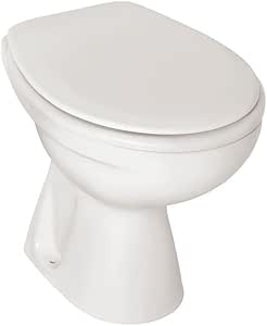 Ideal Standard Eurovit Stand-Tiefspül-WC, Abg. innen senkrecht, weiss ...