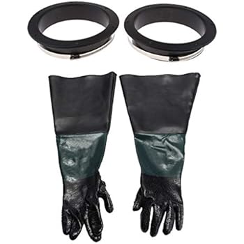 FoxHunter 6" Diameter x 19" Long Heavy Duty Sandblasting Sandblaster ...