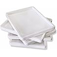 3 Ace Crafts 5 Extra Large Inking Tray for Kids & Adult Painting, Clear ...