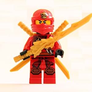 LEGO® Ninjago Minifigure - Kai Zukin Robe (Red Ninja) with Dual Gold ...