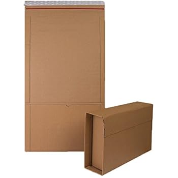 Book Mailing Boxes A4 - 300 x 210 x 80mm. 25 Large Wrap Mailers ...