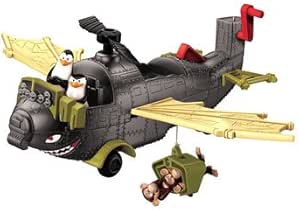 Madagascar 3 Escape and Rescue Plane, Comes with Penguin and Monkey ...