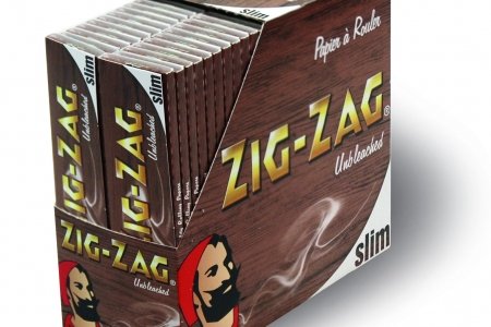Buy ZIG ZAG Rolling Paper King Size Slim Booklet Filter Tip Rizla Adult ...