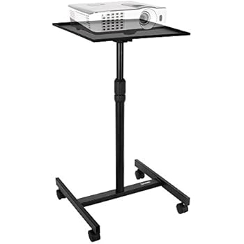 BAKAJI Carrello con Ruote Tavolino Porta PC Notebook Proiettore Laptop ...