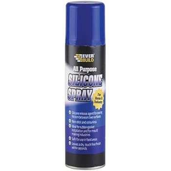 Everbuild EVBSILSPRAY All Purpose Silicone Spray 400ml: Amazon.co.uk ...