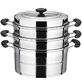 Meyer Stainless Steel 3 Level Multi Steamer for Vegetables Cooking ...