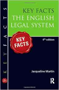Key Facts English Legal System (Key Facts Law): Amazon.co.uk: Martin ...