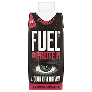 Fuel Strawberry Liquid Breakfast Drink, 330ml: Amazon.co.uk: Grocery