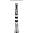 Pearl Shaving Blaze Double Edge Safety Razor for Men - Reusable Metal ...