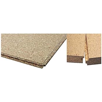 Tongue & Groove Chipboard Loft Attic Boards Floor Boarding/Flooring - 10.8m2 Area Covered (9 ...