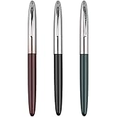 GOLD LEAF Hero Pen 329 Model Original Fountain Ink Pen Iridium Nib Gold ...